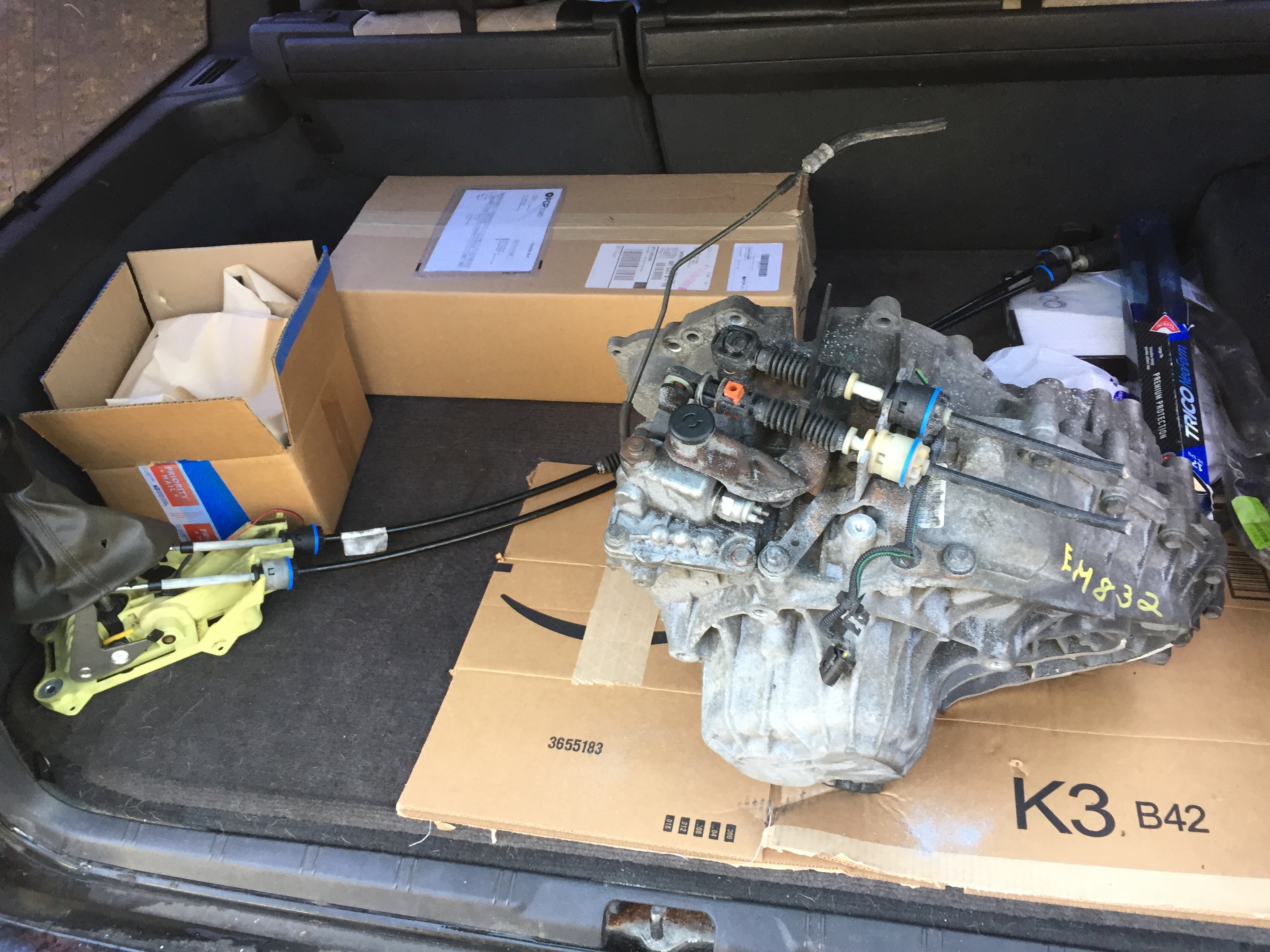 P1 M66 AWD Transmission and a bunch of OEM P80 Swap Parts - $800 ...